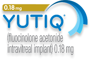 YUTIQ® 0.18 mg (fluocinolone acetonide intravitreal implant) | Official ...